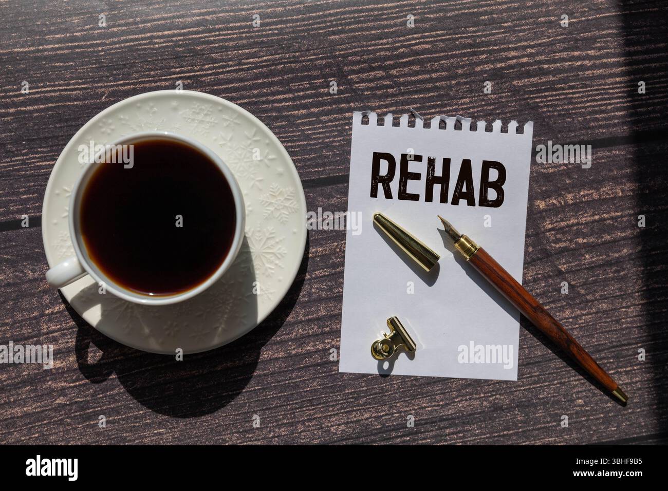 Healthcare concept sign rehabilitation hi-res stock photography and ...