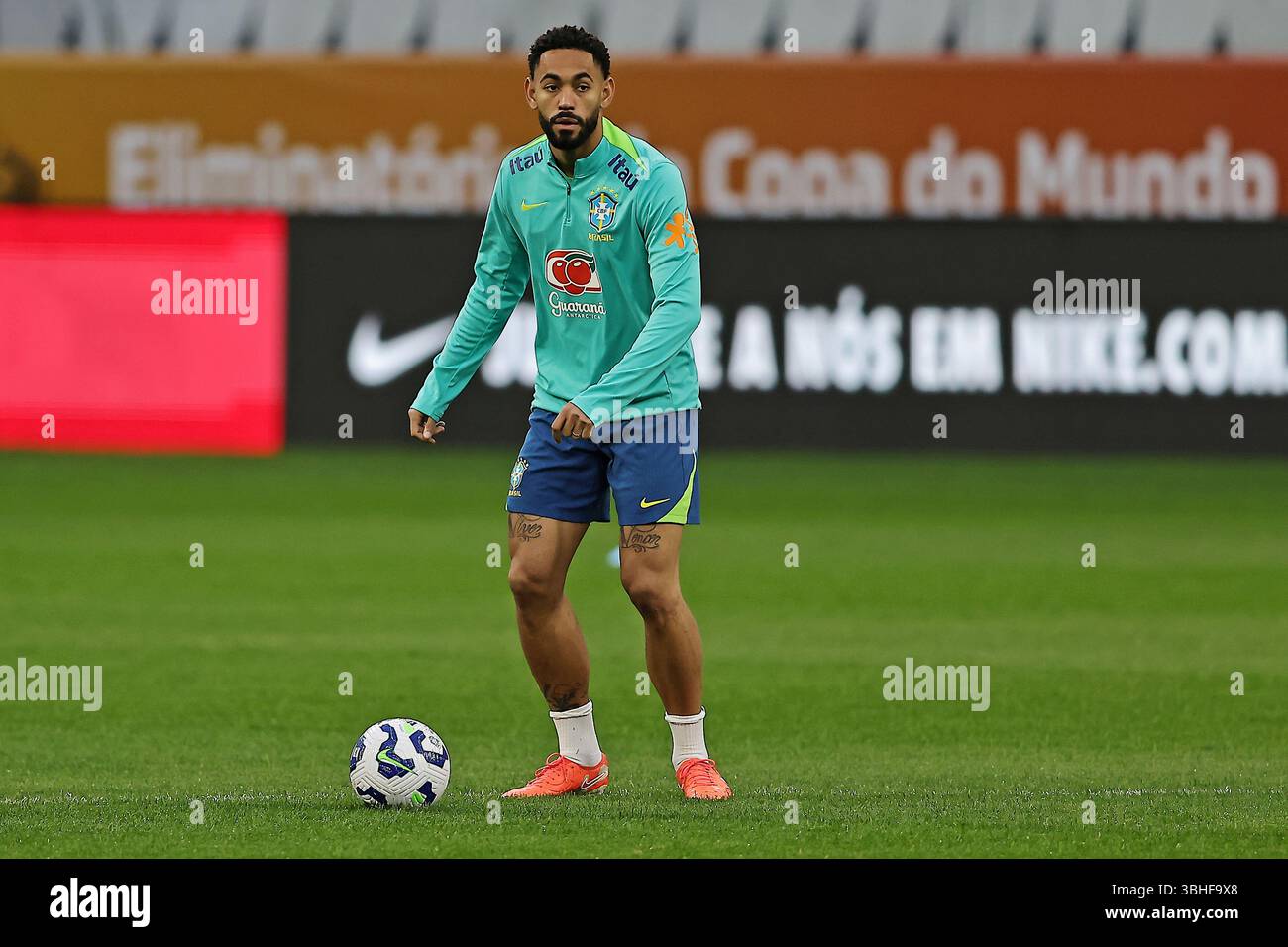 Sao Paulo, Brazil. 09th June, 2025. Arena Corinthians Matheus Cunha of ...