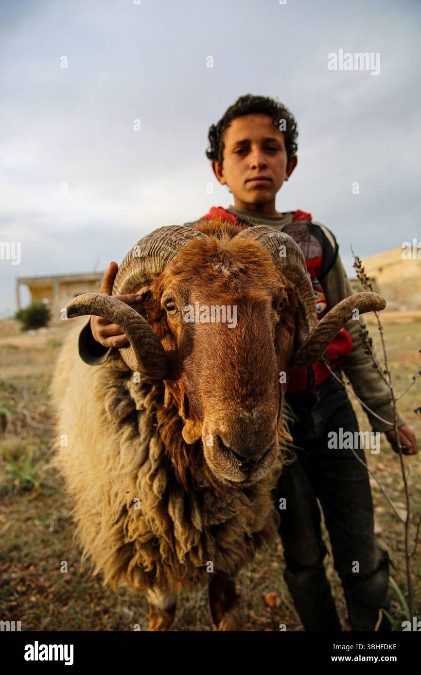 Haritan, Aleppo Governorate, Syria. 28th Mar, 2025. Aleppo Syria. 28 ...