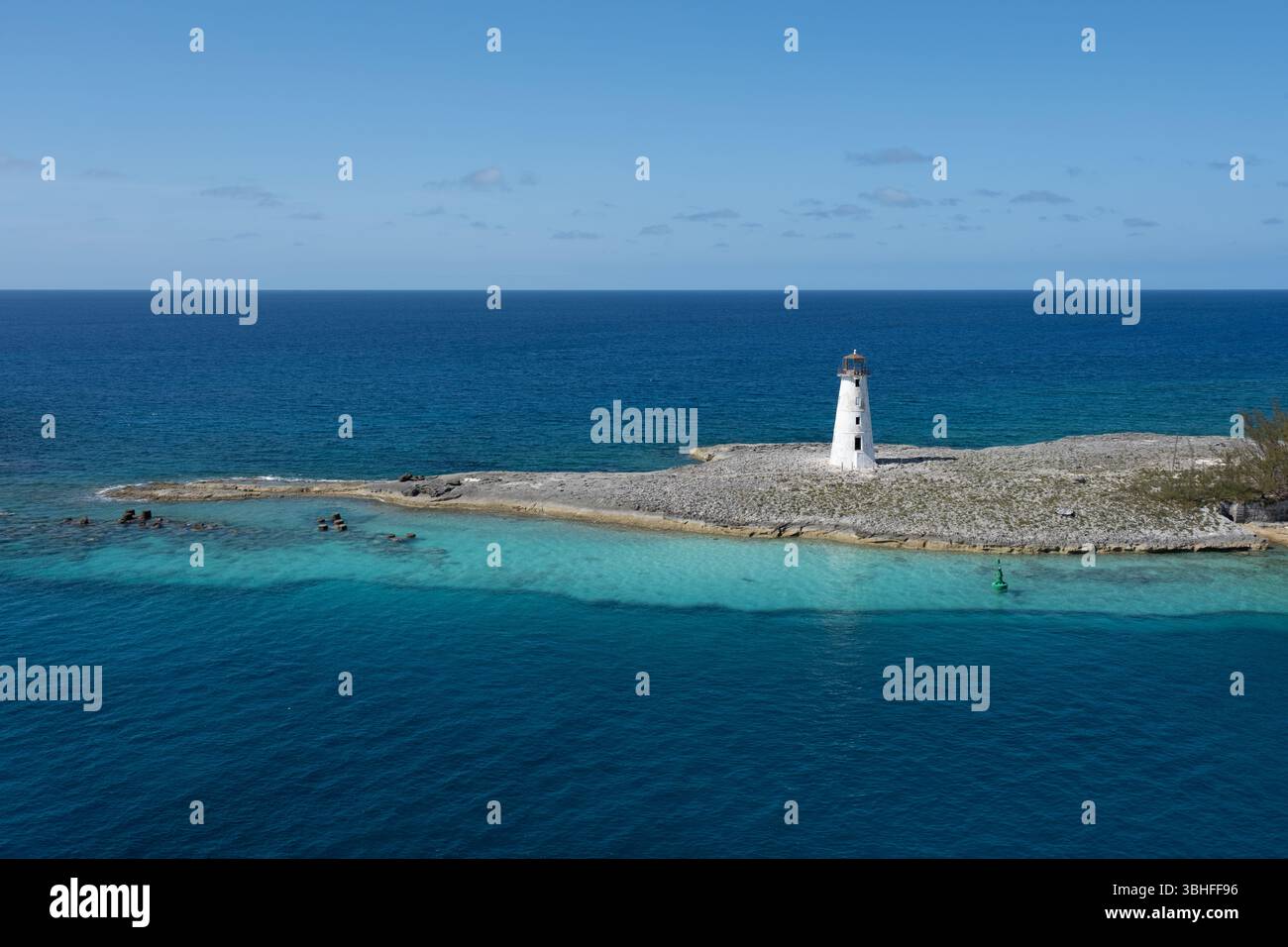 Isolated island lighthouse hi-res stock photography and images - Alamy