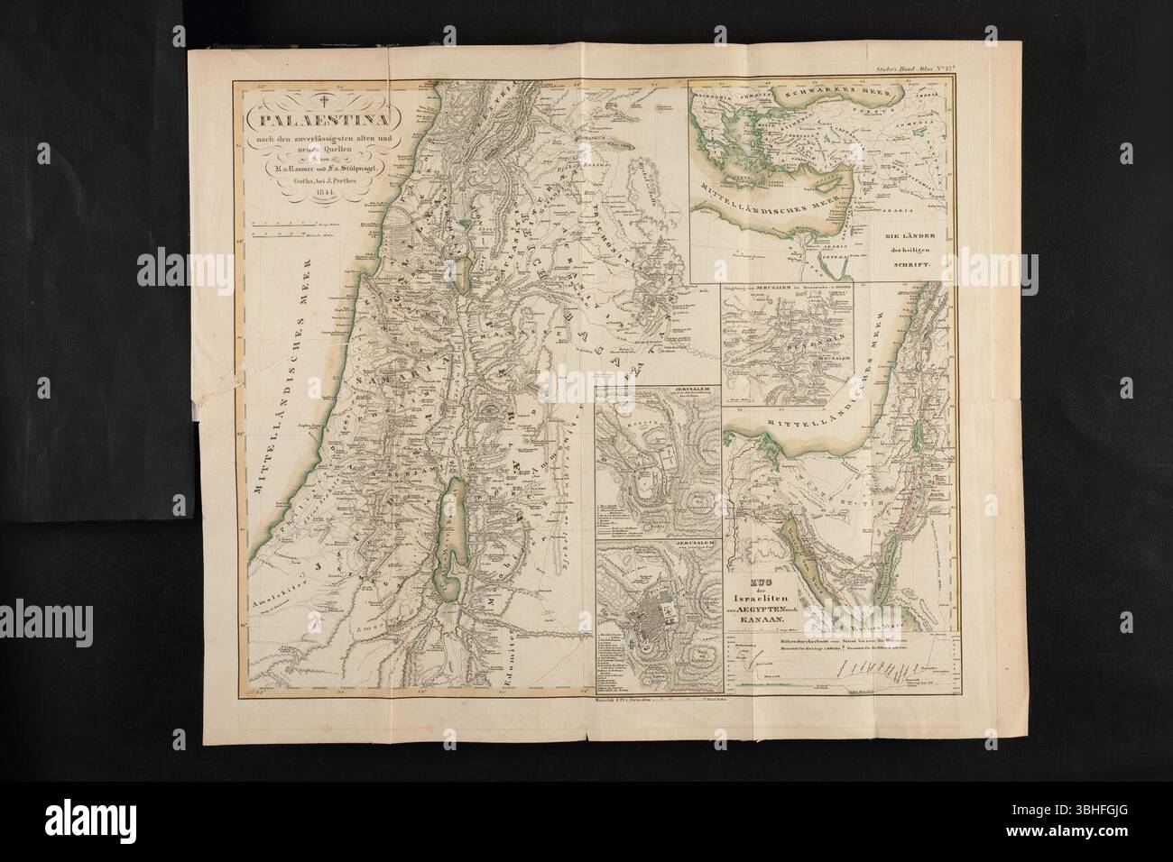 Karl Georg von Raumer, Palaestina Stock Photo - Alamy