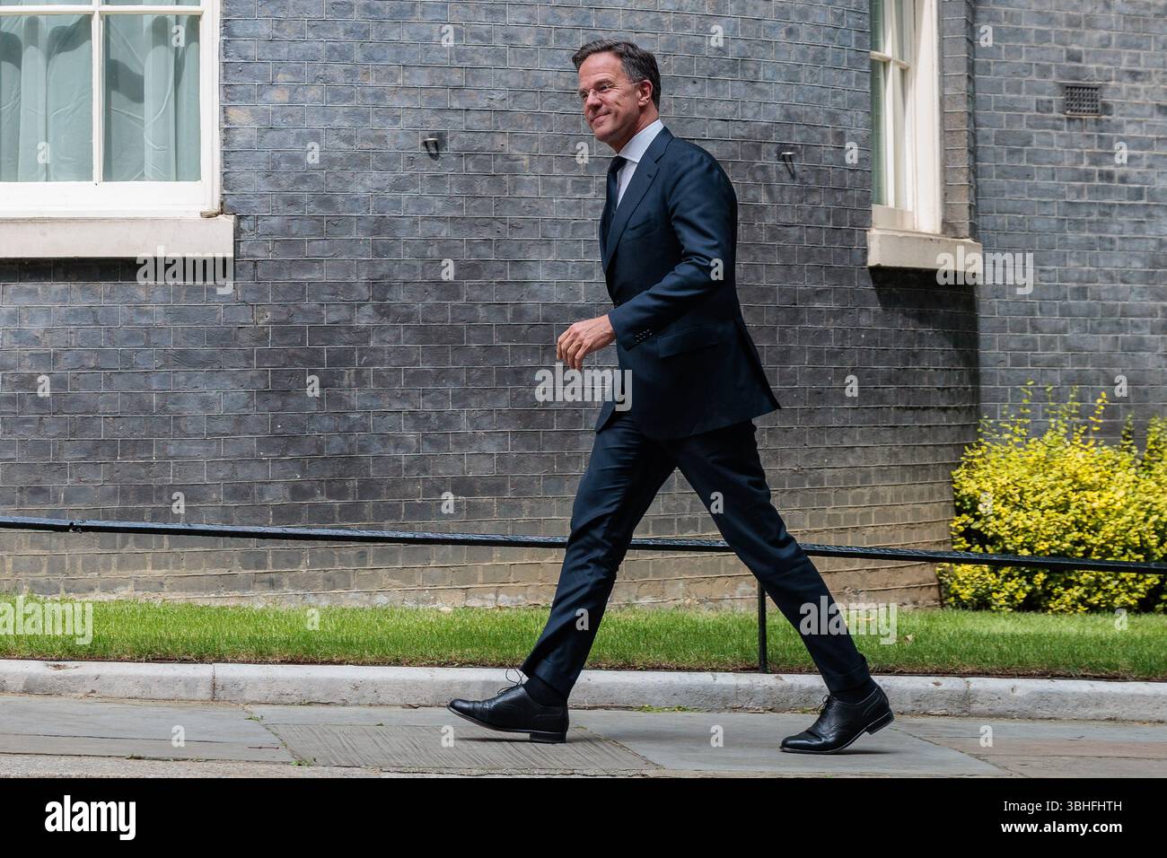 London, UK. 9th June, 2025. NATO Secretary General Mark Rutte arrives ...