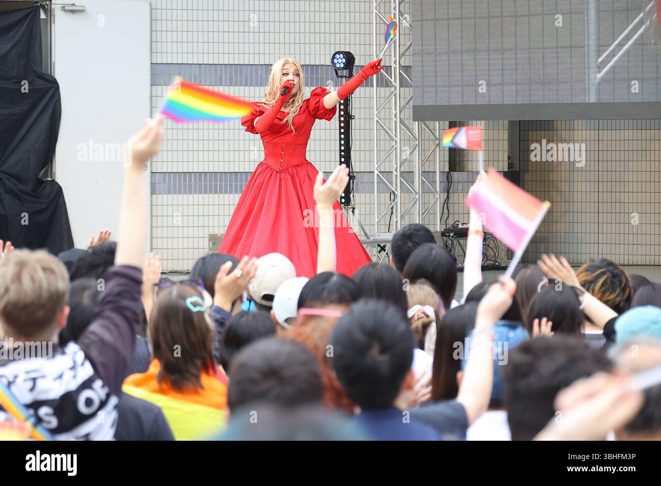 Tokyo Pride 2025 Day 2 -JPN- June 8, 2025, Japan s largest LGBTQ event, Tokyo Pride 2025 will be ...
