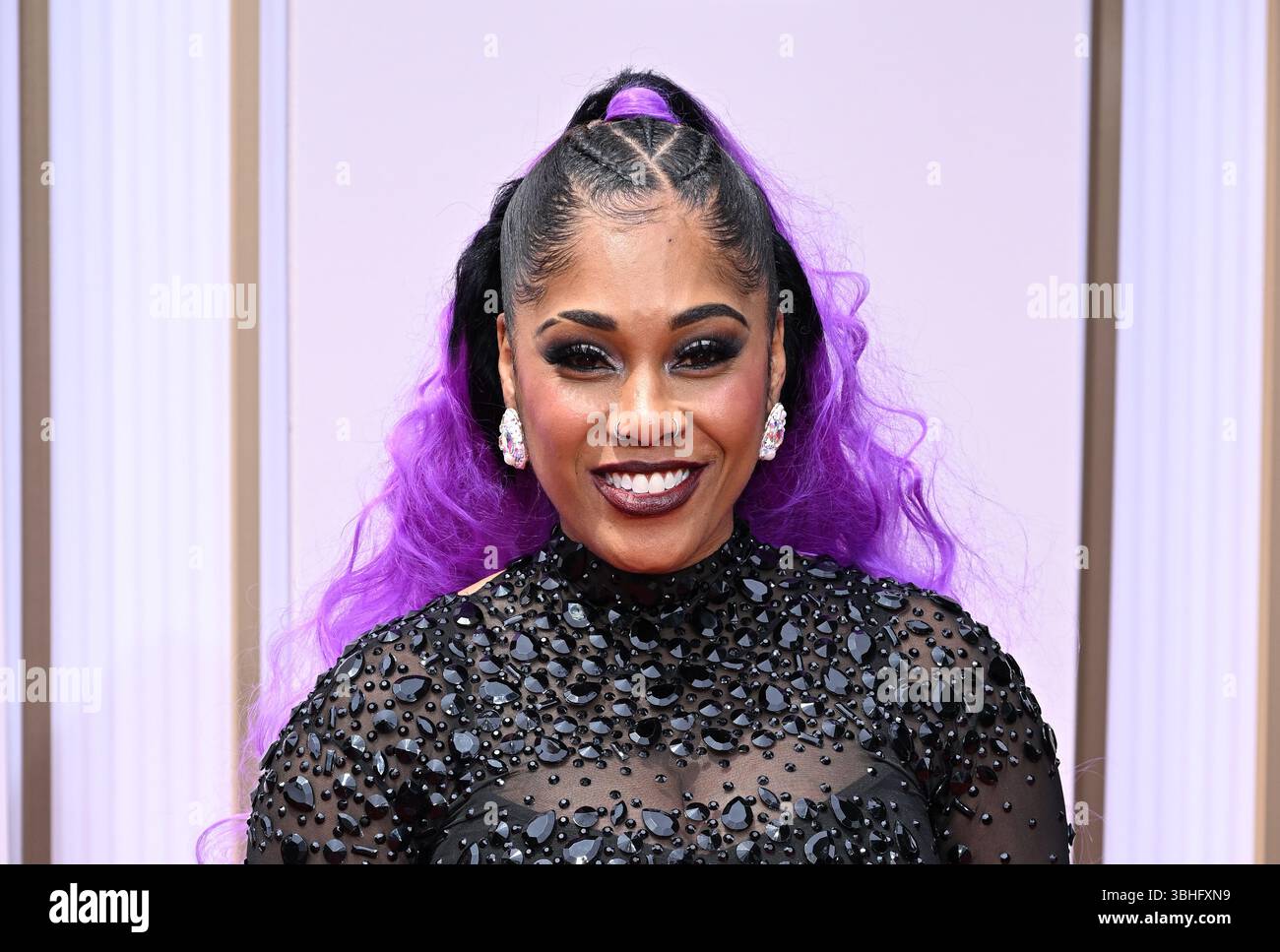 Los Angeles, USA. 09th June, 2025. DJ PZB arriving to the 2025 BET ...