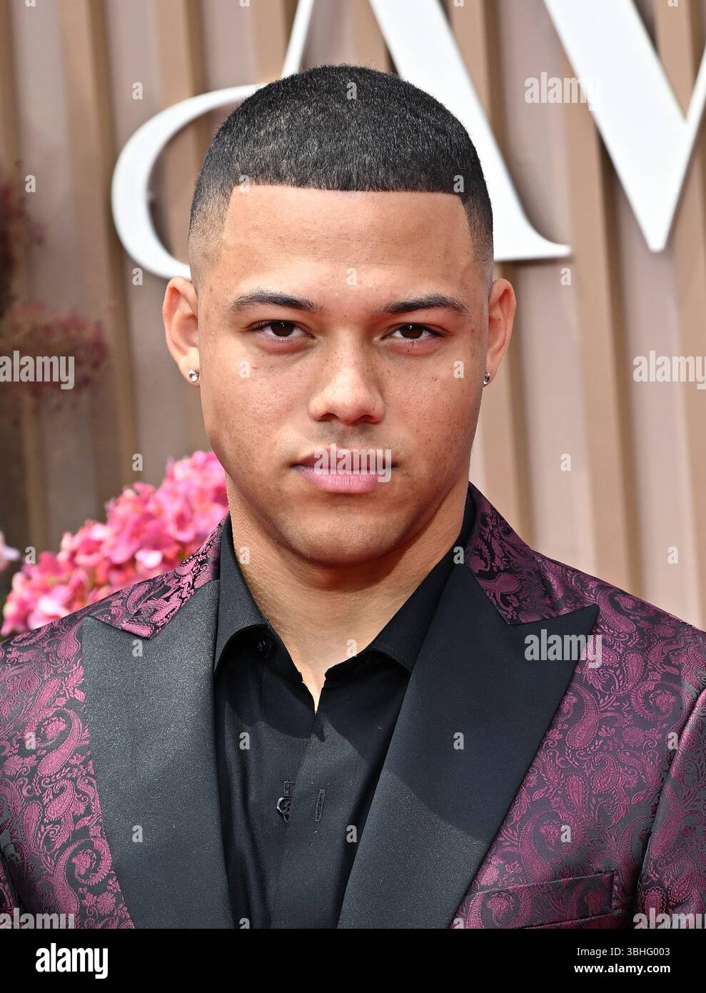 Los Angeles, USA. 09th June, 2025. Kane Parks arriving to the 2025 BET ...