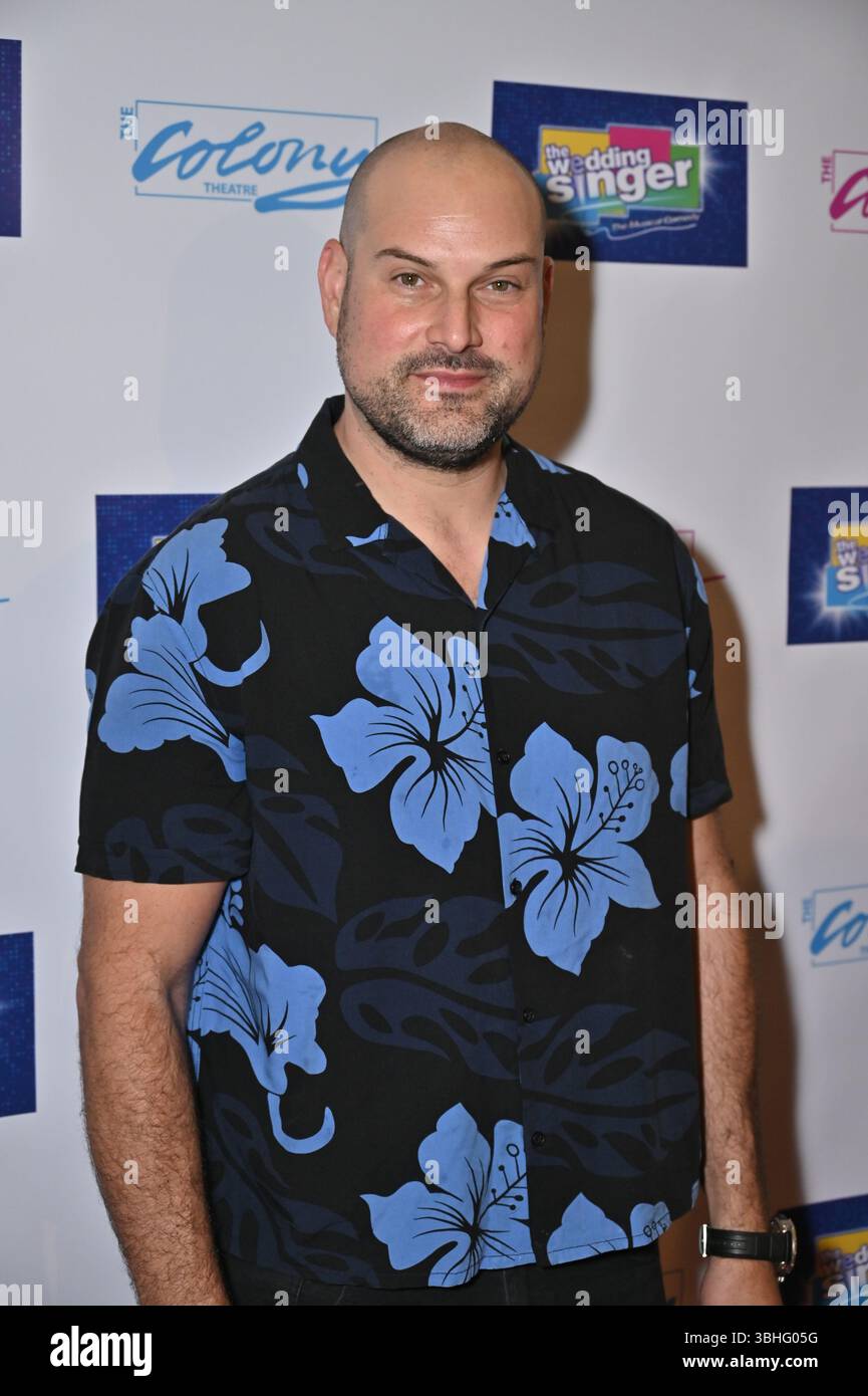 Burbank, CA USA - June 7, 2025: Max Adler attends opening night of The ...