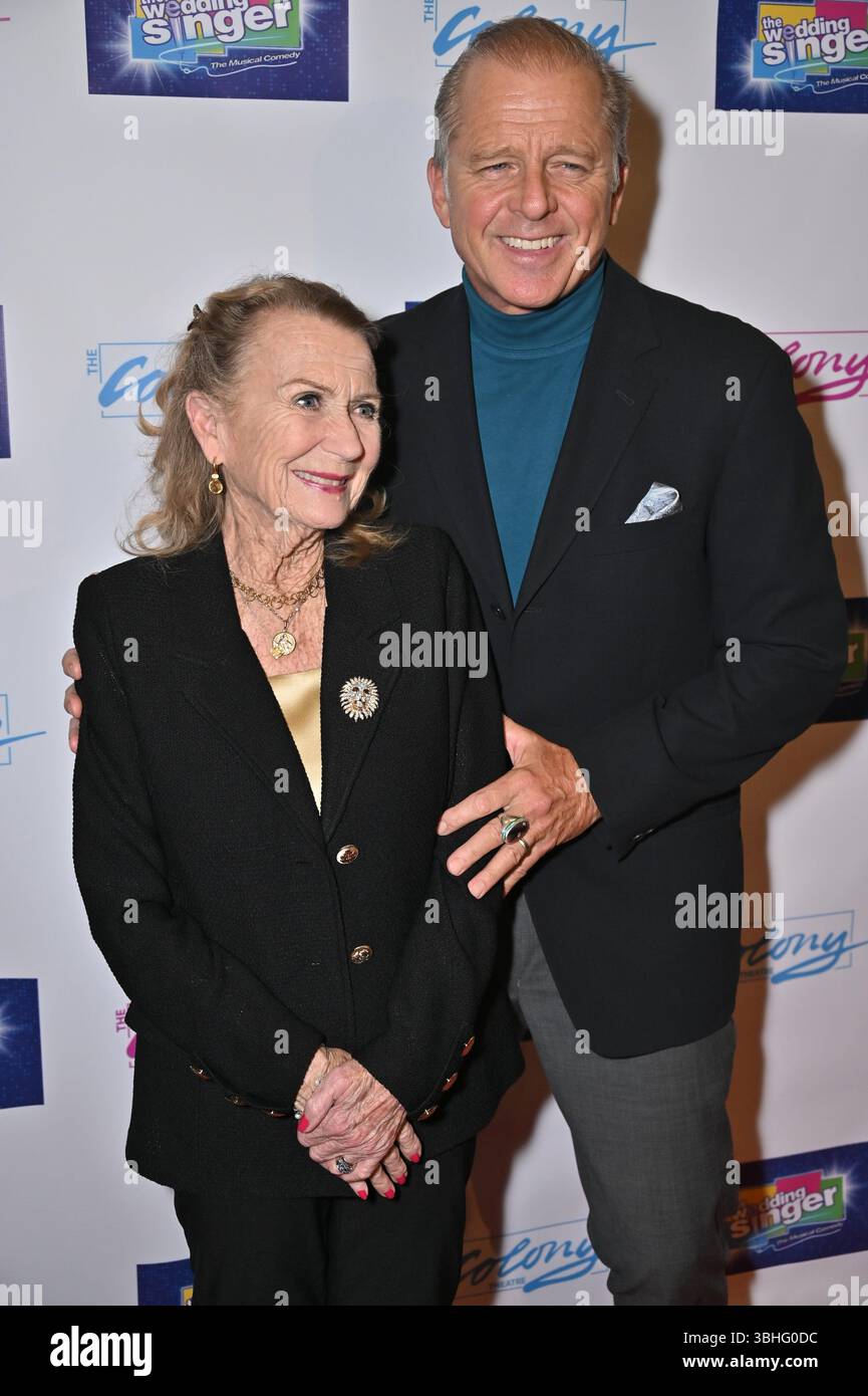 Burbank, CA USA - June 7, 2025: Juliet Mills, Maxwell Caulfield attends ...