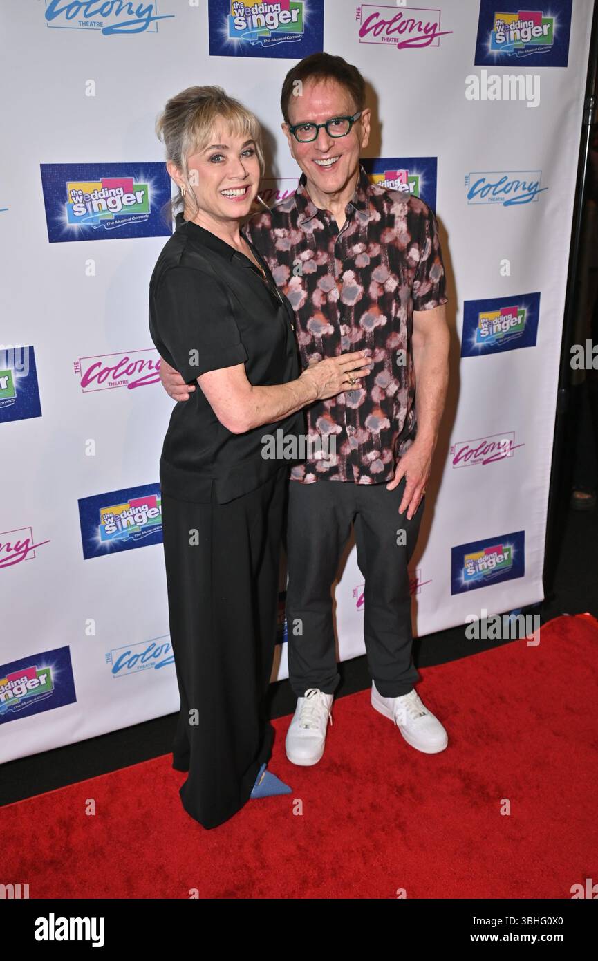 Burbank, CA USA - June 7, 2025: Kim Johnston Ulrich, Robert Ulrich ...