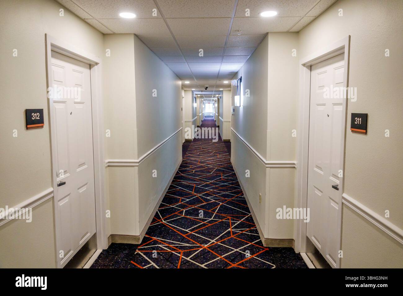 Melbourne Viera Florida,Candlewood Suites hotel,inside interior,long ...