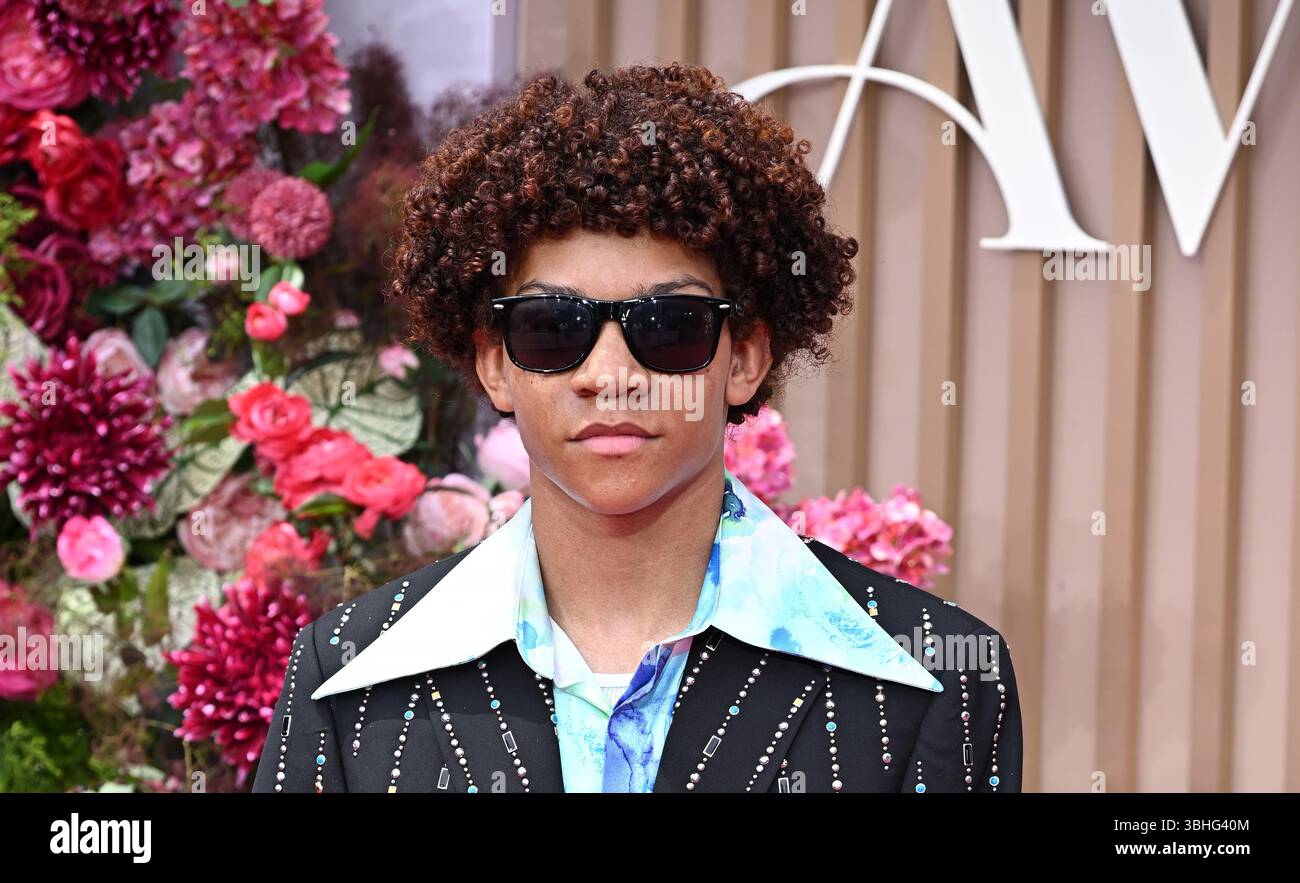 Los Angeles, USA. 09th June, 2025. Tyrik Johnson arriving to the 2025 ...