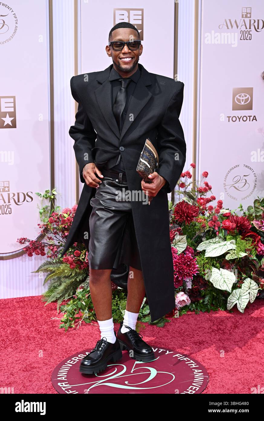 Phreshy arriving to the 2025 BET Awards held at the Peacock Theater on ...