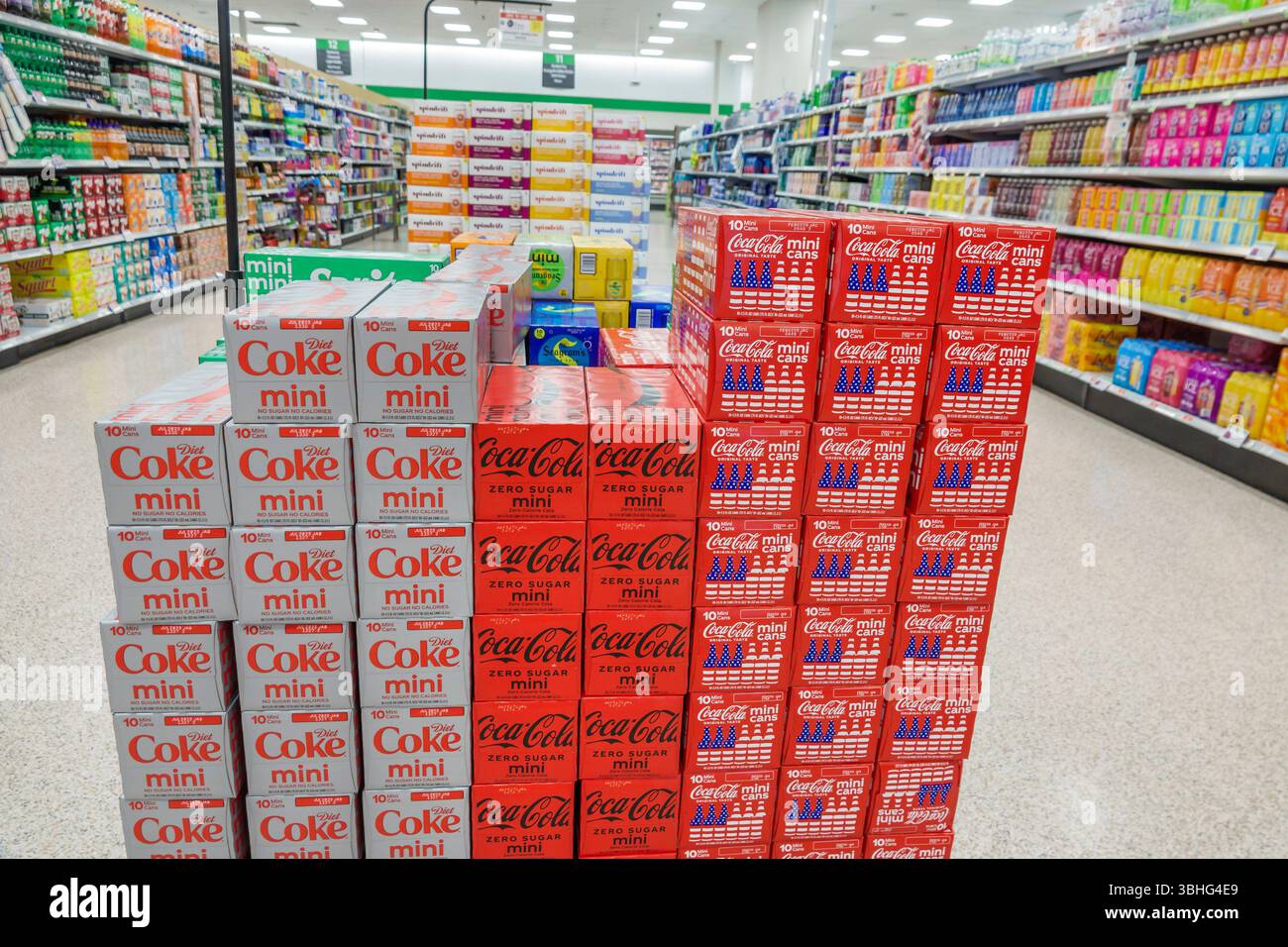 Vero Beach Florida,Publix grocery store supermarket,inside interior ...
