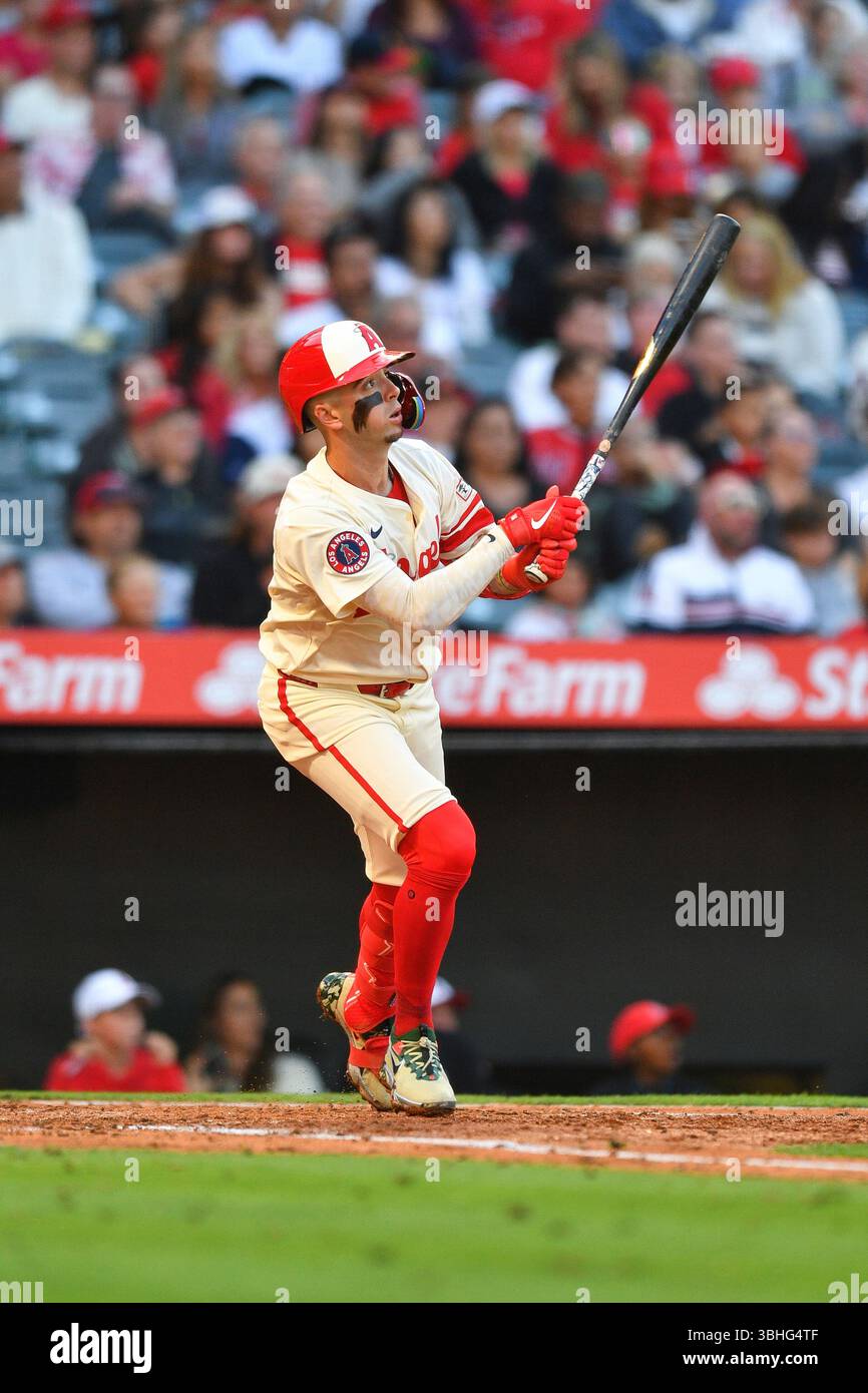 ANAHEIM, CA - JUNE 07: Los Angeles Angels shortstop Zach Neto (9 ...