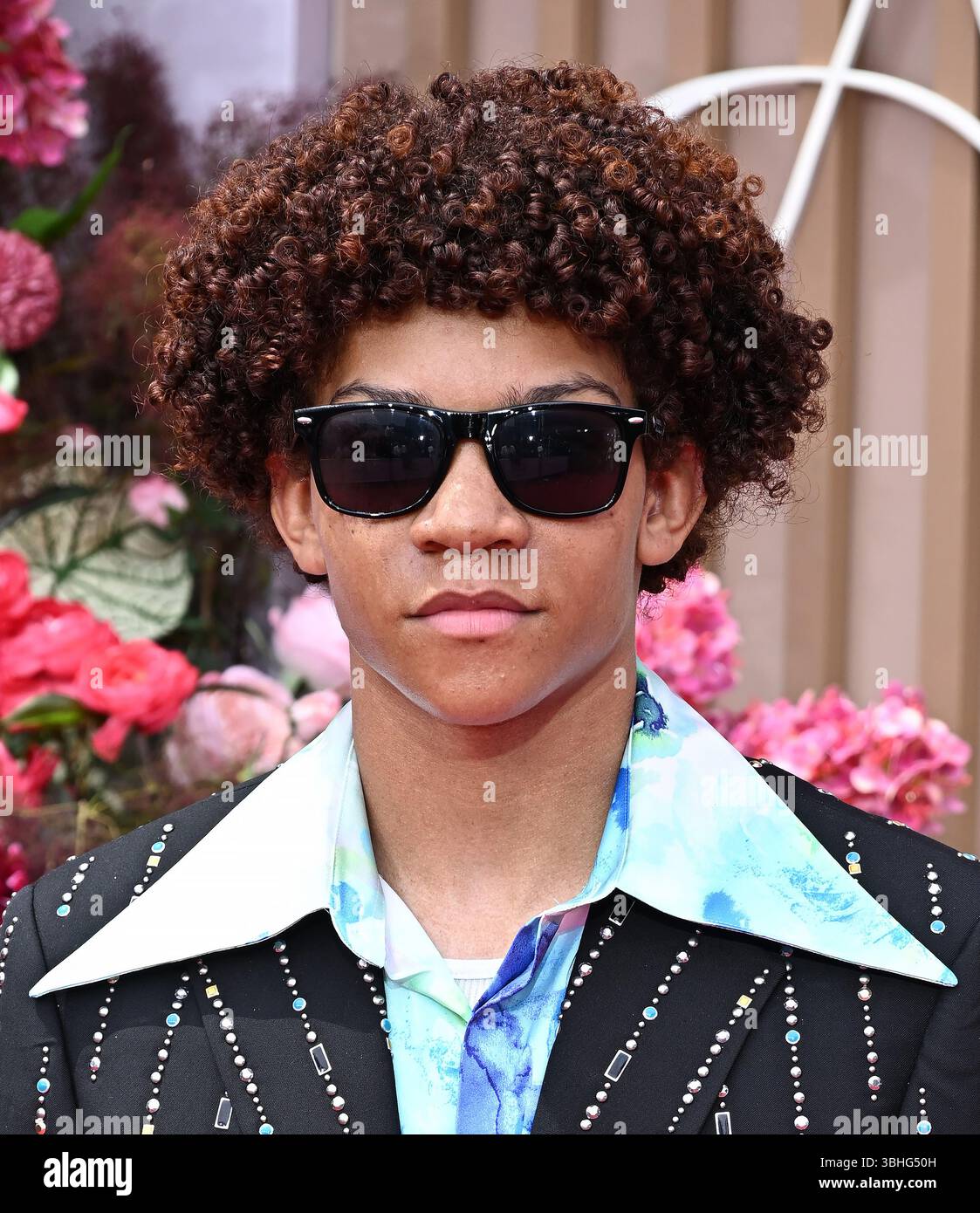 Tyrik Johnson arriving to the 2025 BET Awards held at the Peacock ...