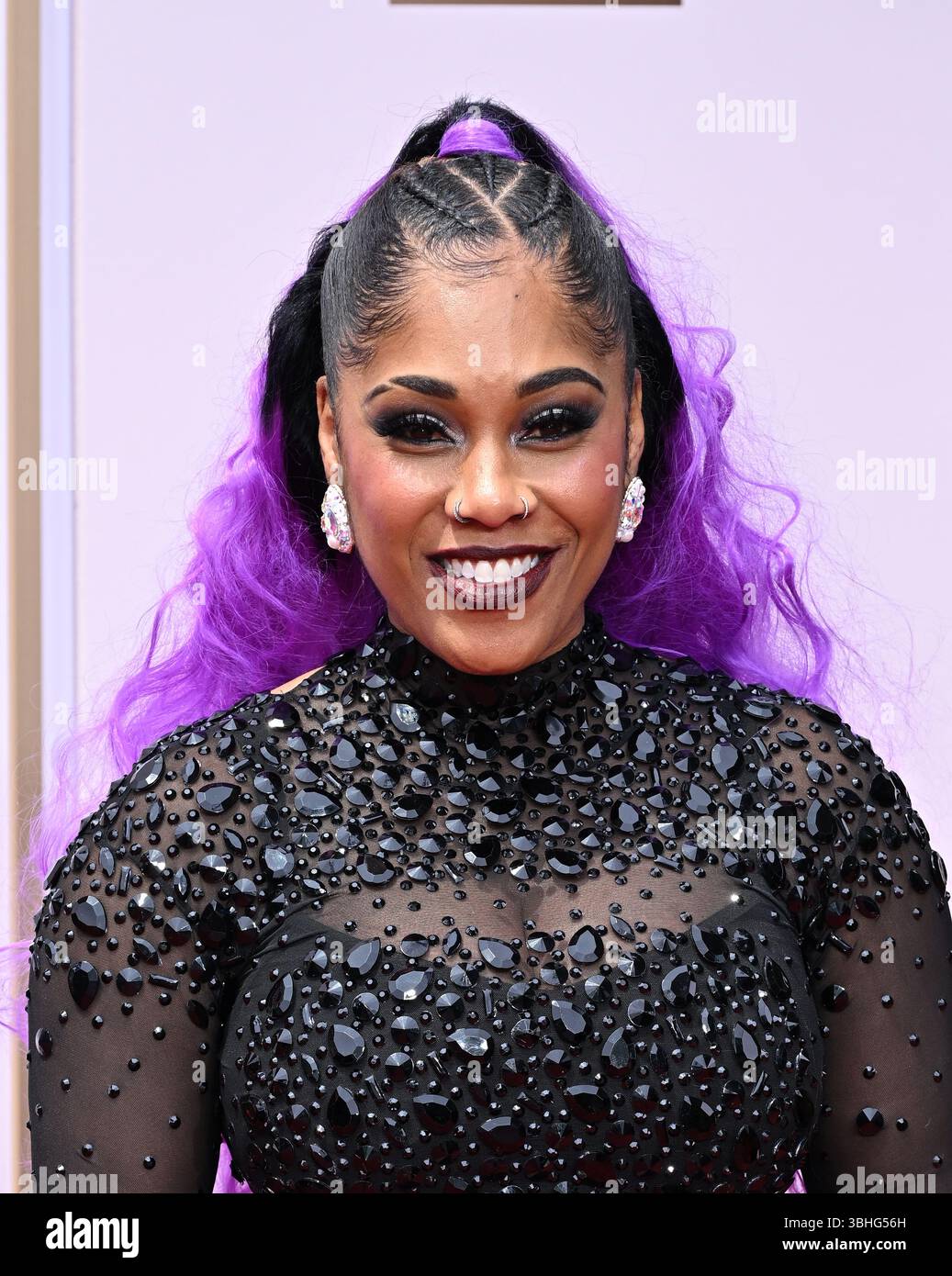 Los Angeles, USA. 09th June, 2025. DJ PZB arriving to the 2025 BET ...