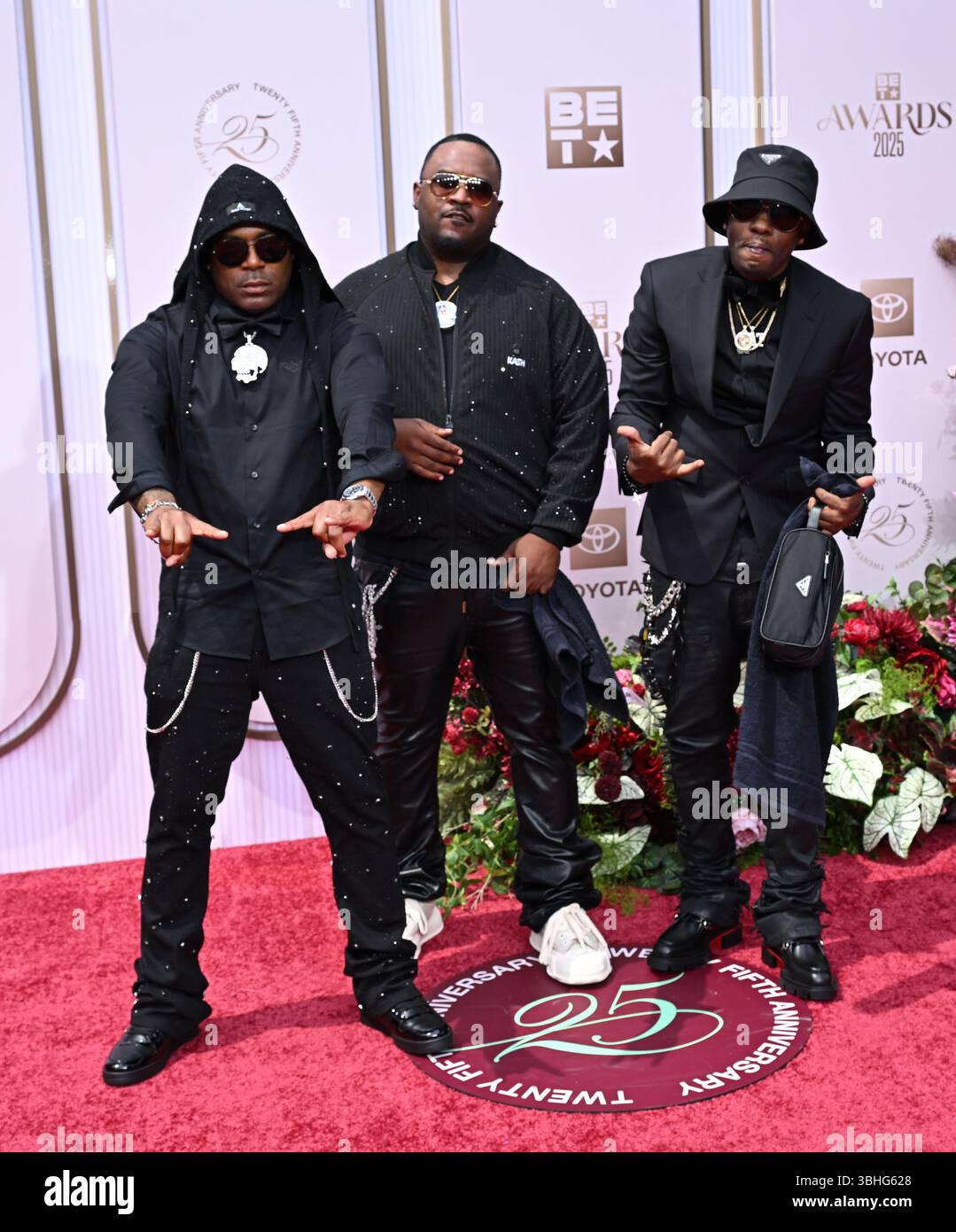 Los Angeles, USA. 09th June, 2025. Shop Boyz, Meany, Fat and Sheed ...