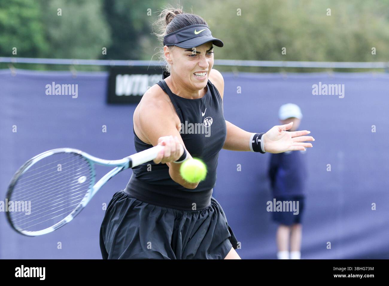 Ilkley Tennis Club, England, June 9th 2025: Ana Konjuh during the WTA 125 Lexus Ilkley Open ...