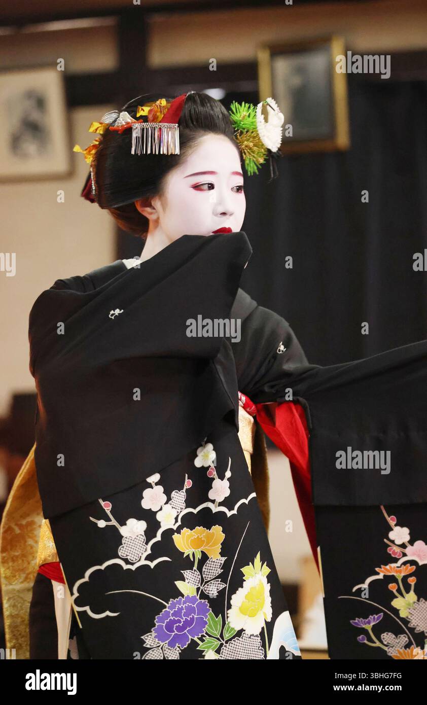 A memorial service for Japanese Geisha Yuki Kato (Morgan O-Yuki) is ...