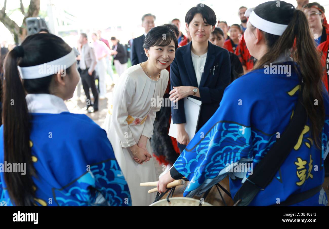 Japanese Princess Kako, the second daughter of Crown Prince Akishino ...