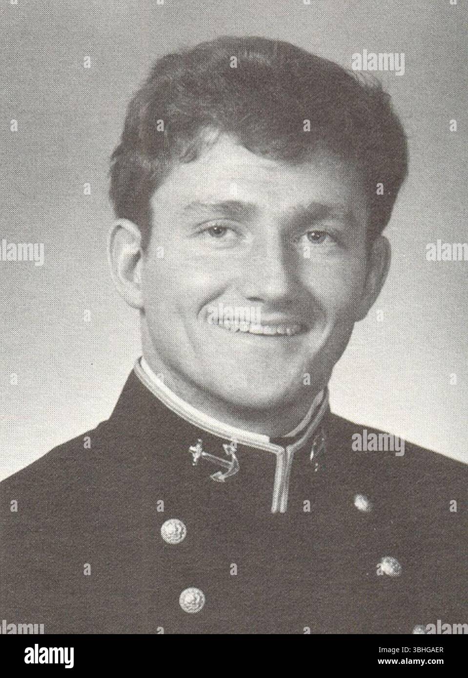 Kenneth Waldie as USNA midshipman Stock Photo - Alamy