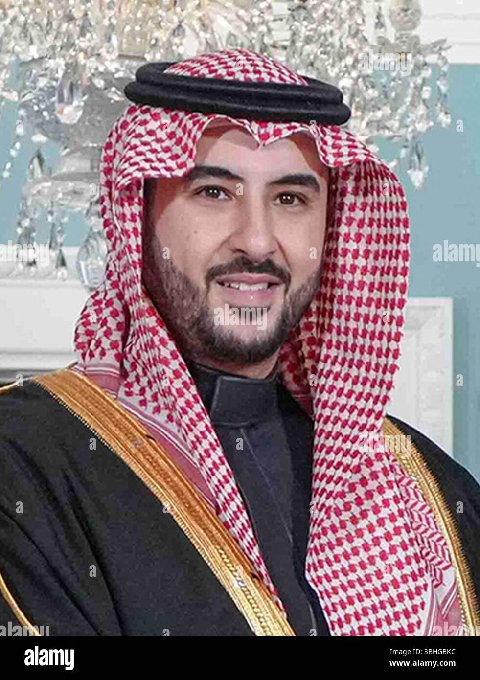 Khalid bin Salman bin Abdulaziz Al Saud 2025 (cropped Stock Photo - Alamy