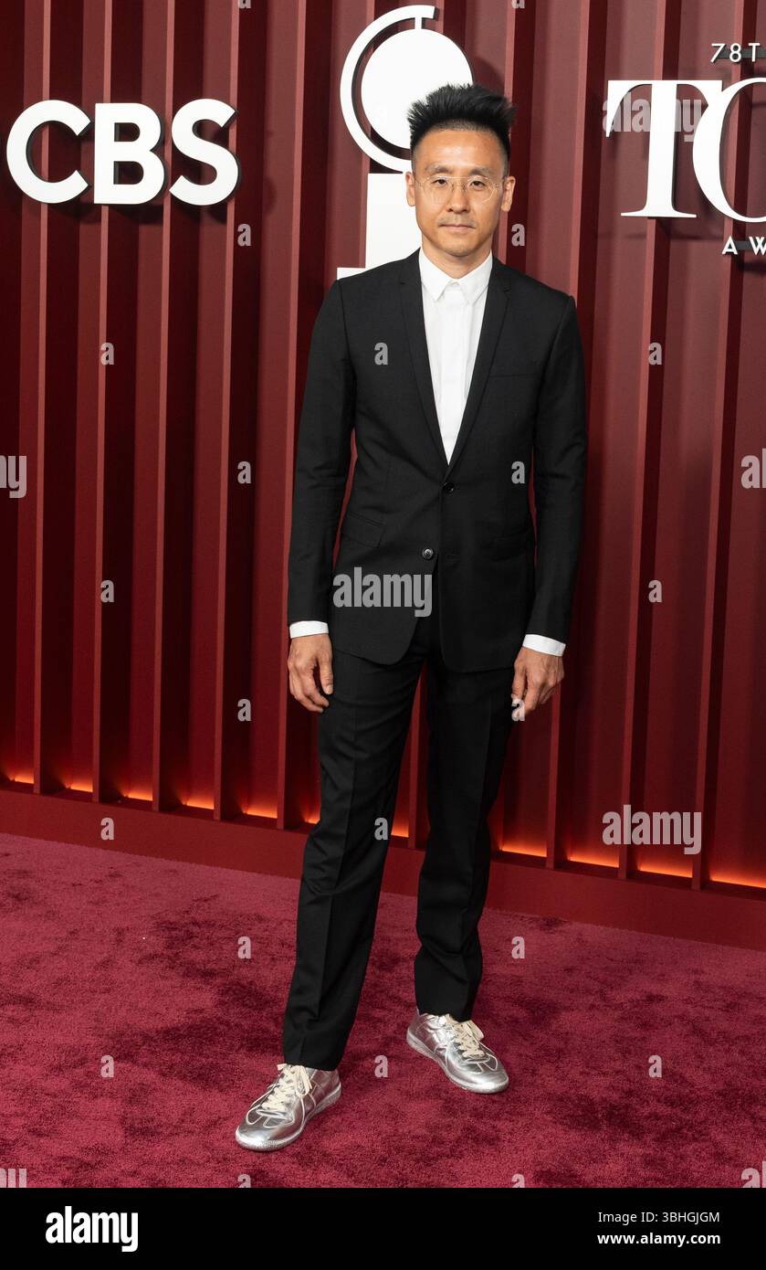 Ruey Horng Sun attends 78th annual TONY awards at Radio City Music Hall ...