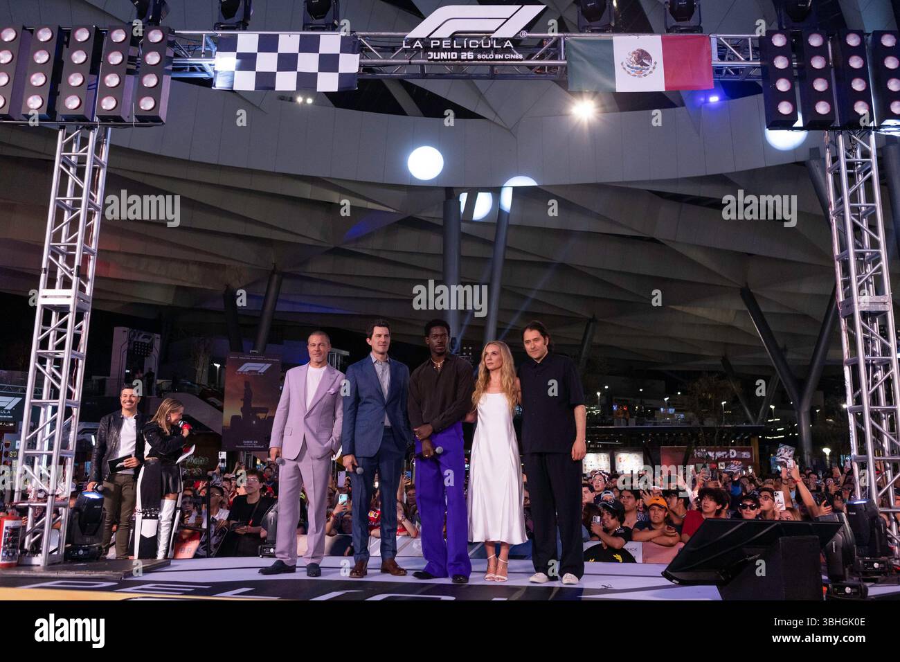 Mexico City, Mexico. 9th June, 2025. As part of the promotional tour ...