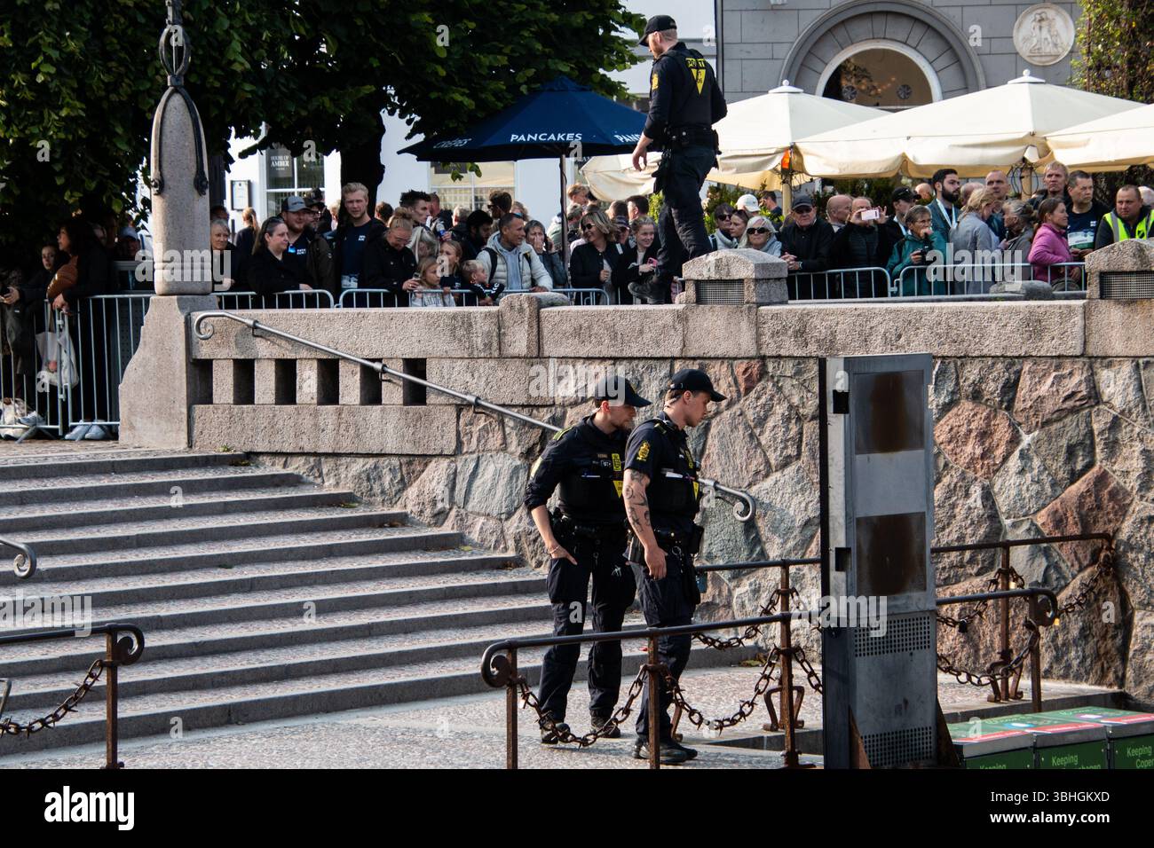 Copenhagen, Denmark. 09th June, 2025. Danish police officers seen ...