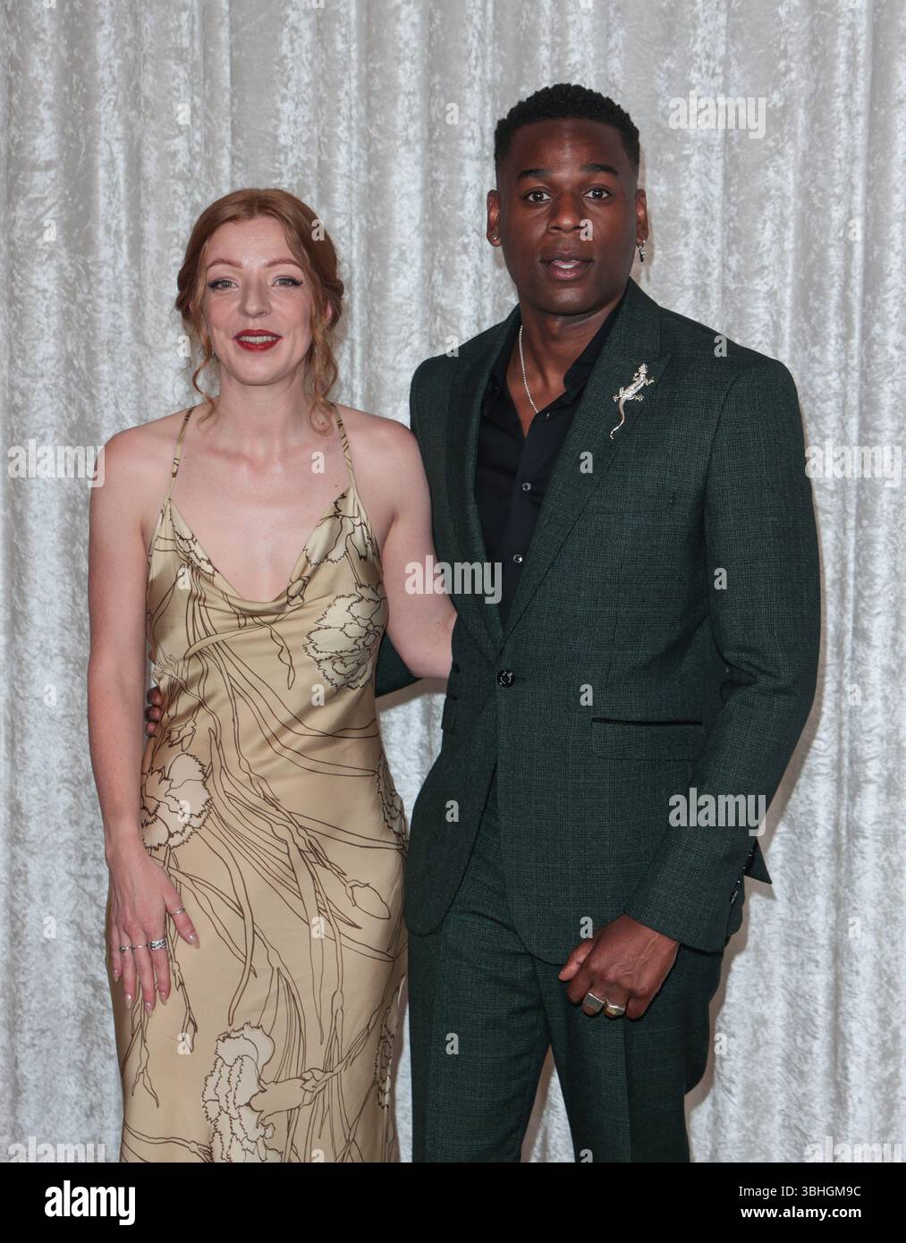 Jason Callender seen attending the British Soap Awards 2025 at Hackney ...