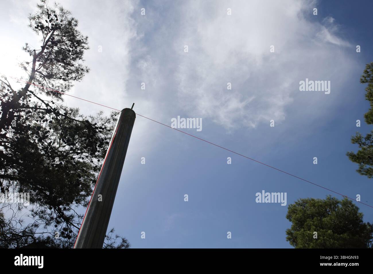 Red eruv line hi-res stock photography and images - Alamy