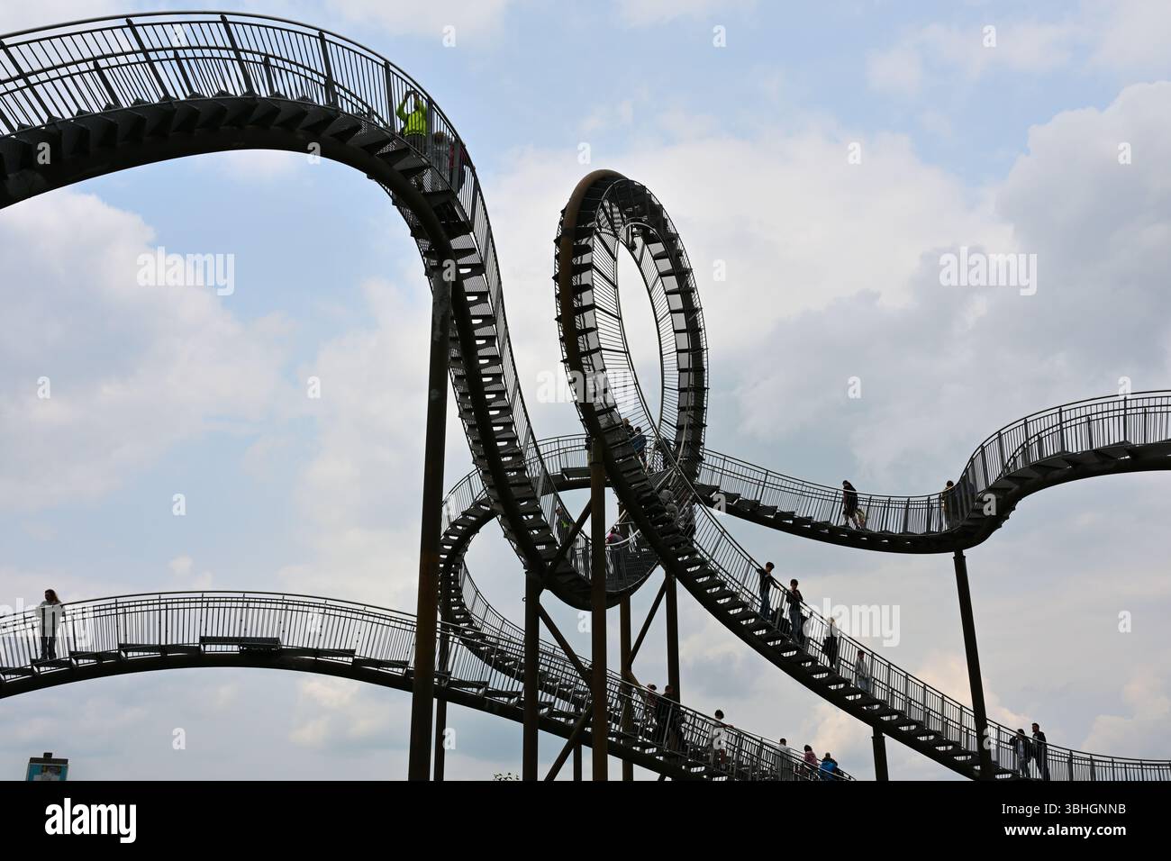 Duisburg, Germany – 06 09 2025: Tiger and Turtle – Magic Mountain ...
