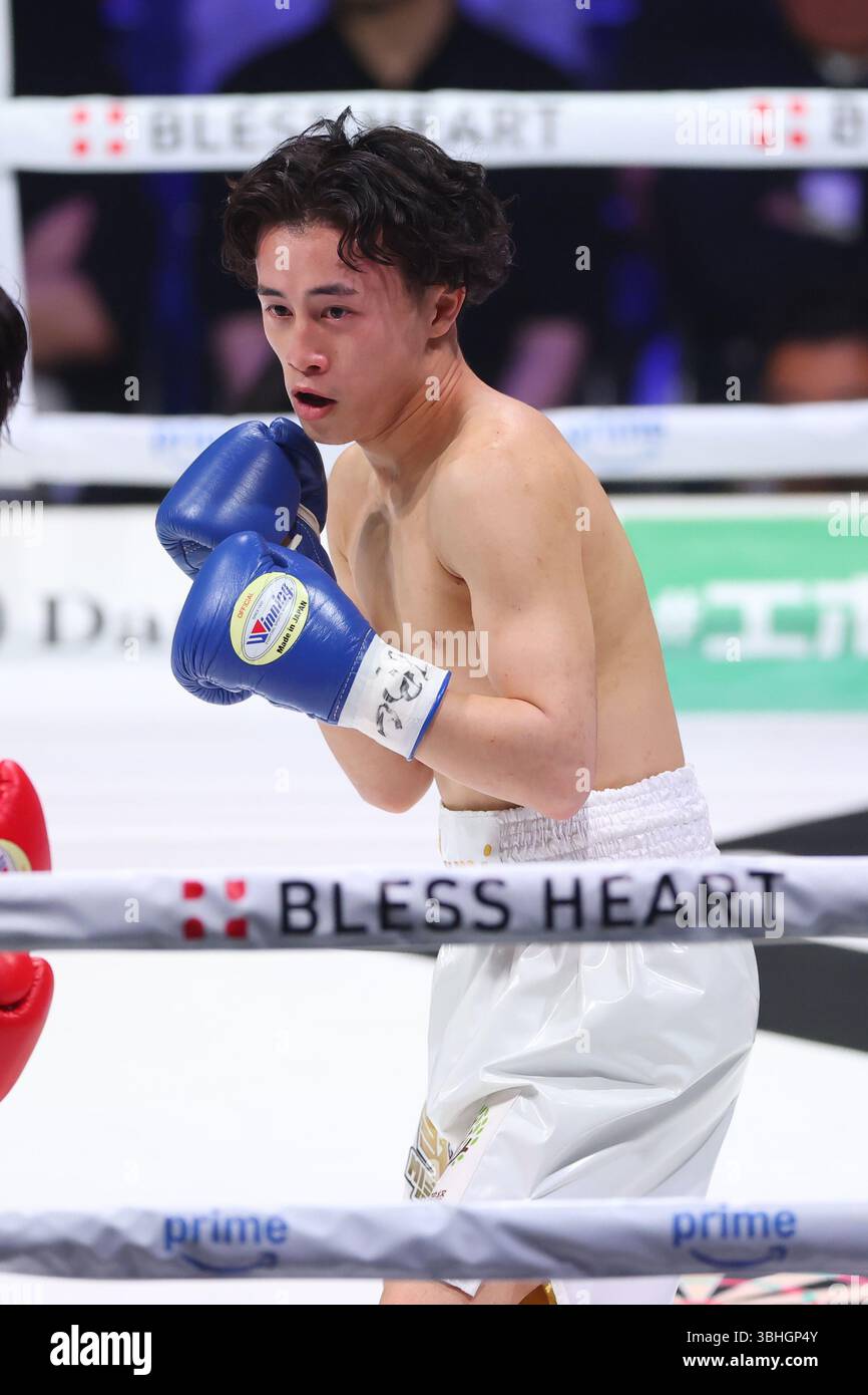Tokyo, Japan. 6th June, 2025. Takumi Yoneya Boxing : Minimumweight ...