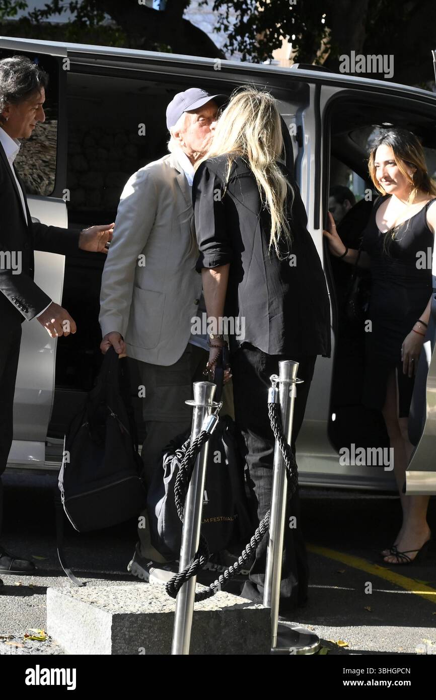 Taormina, Italy. 10th June, 2025. Taormina: Hotel San Domenico. 71st ...