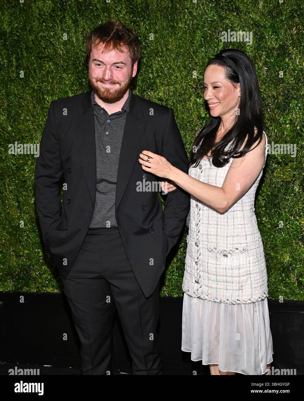 Lucy Liu attends the 18th annual Tribeca Artists Dinner hosted by ...