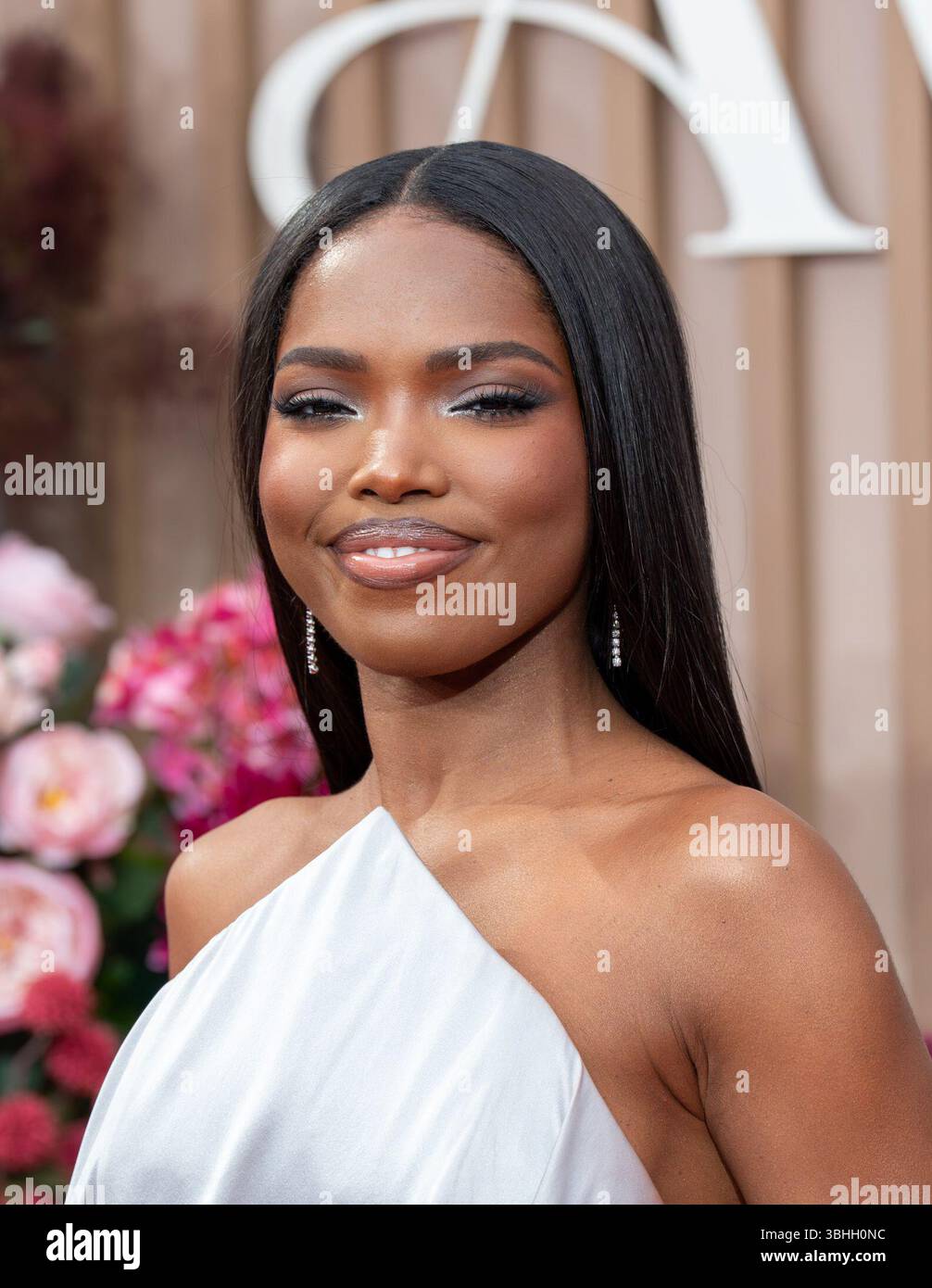 June 9, 2025, Los Angeles, California, USA: Ryan Destiny on the red ...