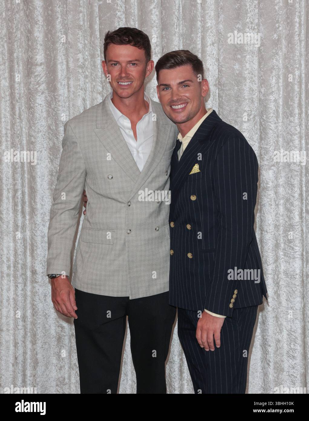 London, UK. 31st May, 2025. Carl Hyland and Kieron Richardson seen ...