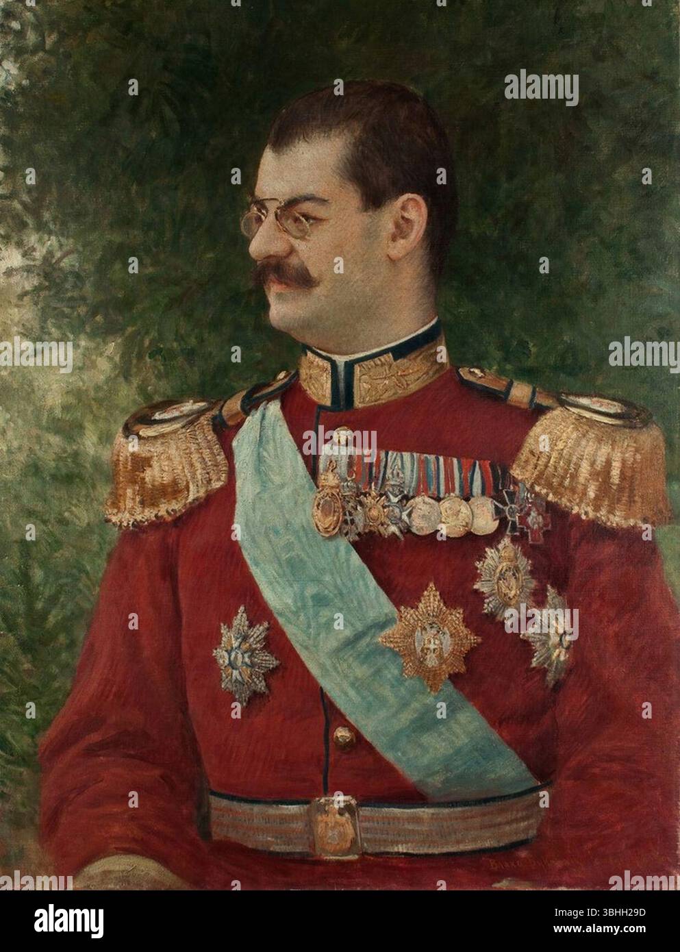 Kralj Aleksandar I Obrenovic Stock Photo - Alamy