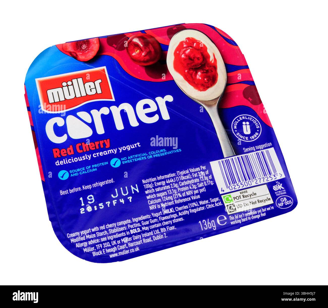 Muller yoghurt hi-res stock photography and images - Alamy