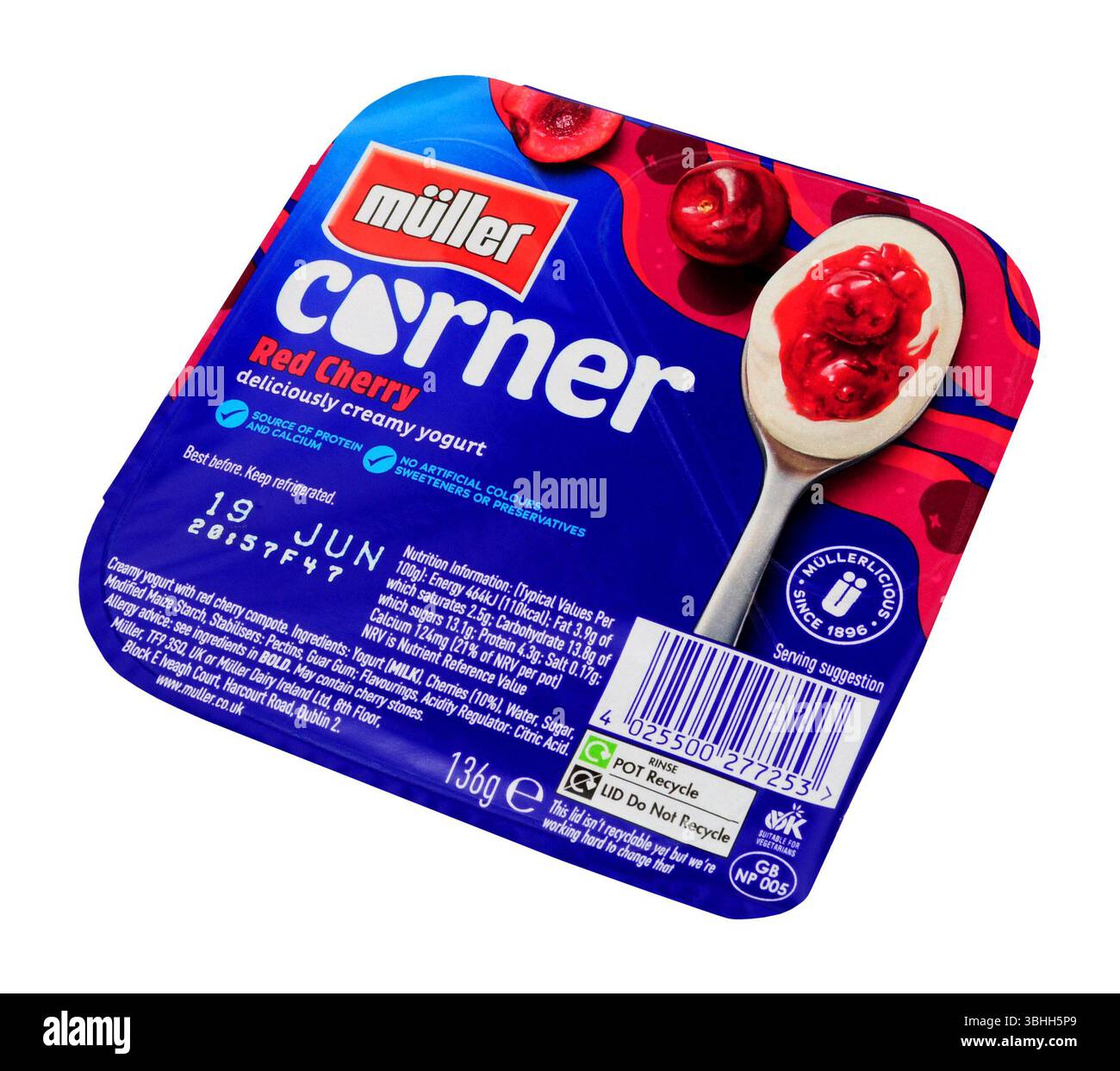 Muller yoghurt hi-res stock photography and images - Alamy
