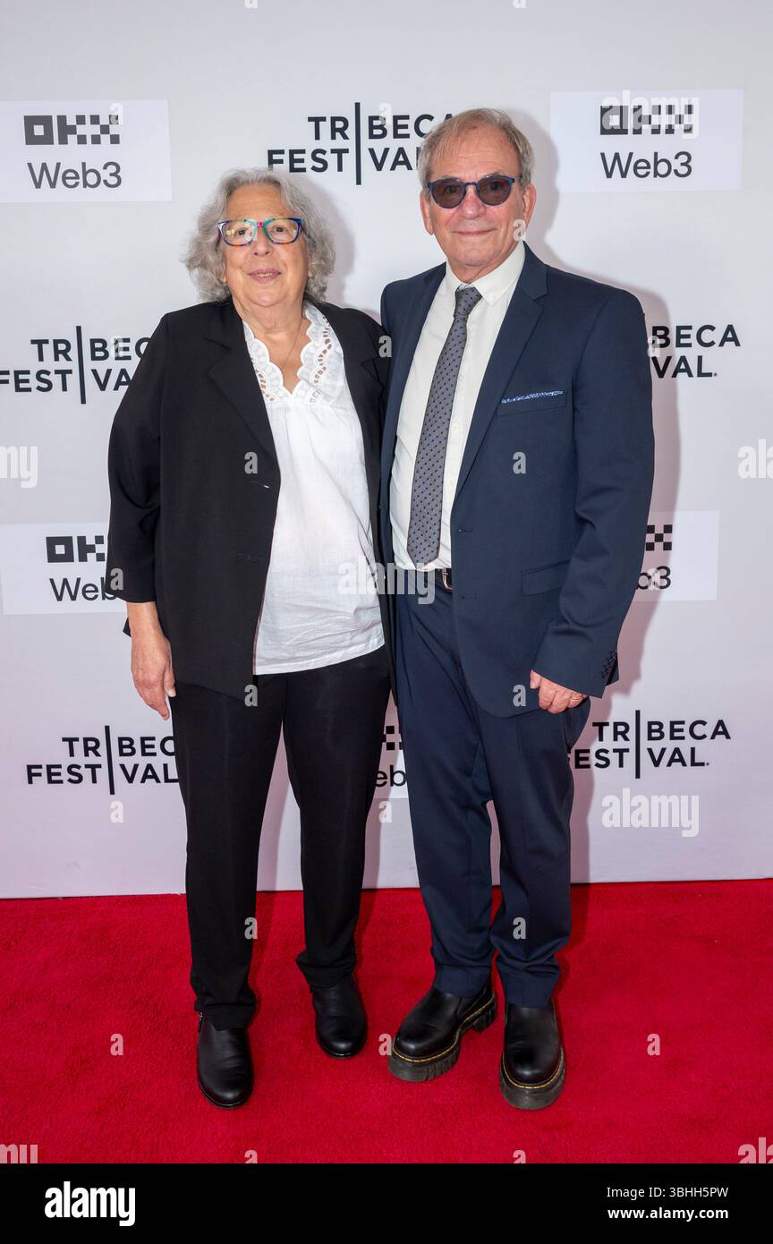 New York, United States. 09th June, 2025. (L-R) Chaya Beinin and Yehuda ...