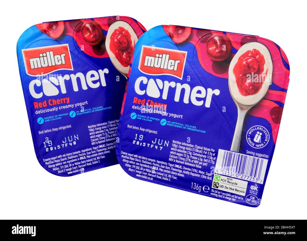 Muller yoghurt hi-res stock photography and images - Alamy