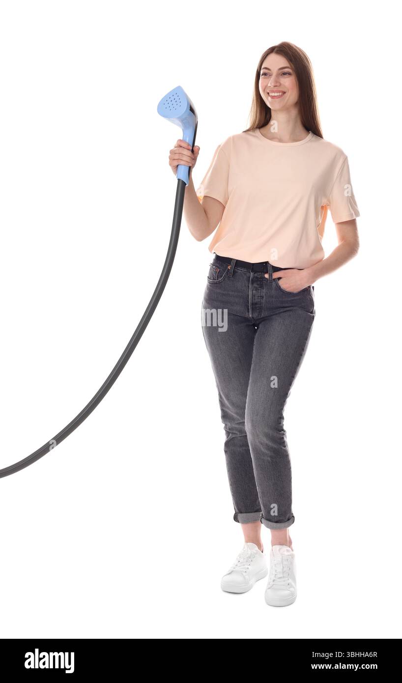 Steamer machine clothes Cut Out Stock Images & Pictures - Alamy