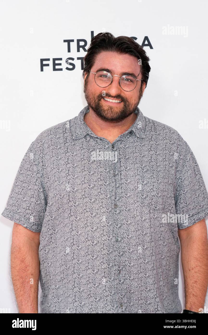 New York City, Monday, June 9, 2025. Alex Ostroff with brother Lance ...