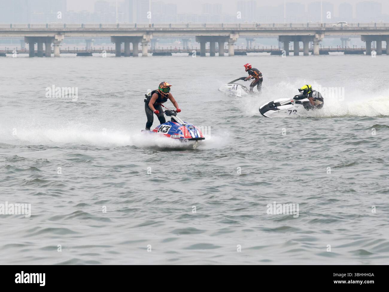 The 2025 China Motorboat Open kicks off in Linyi City, east China's ...