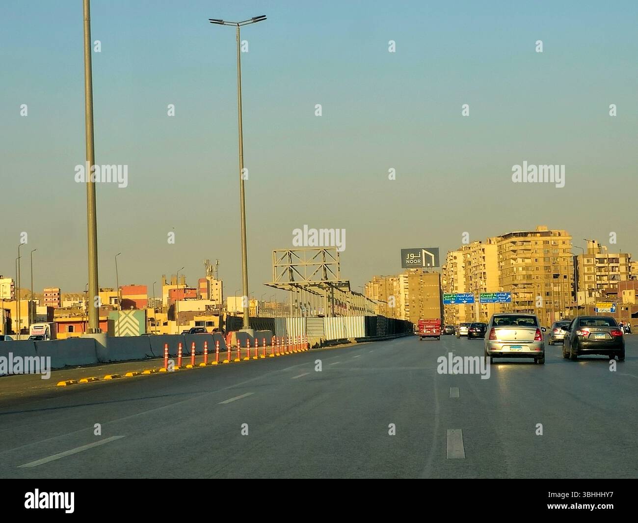 Cairo, Egypt, June 8 2025: BRT The Bus Rapid Transit project is being ...