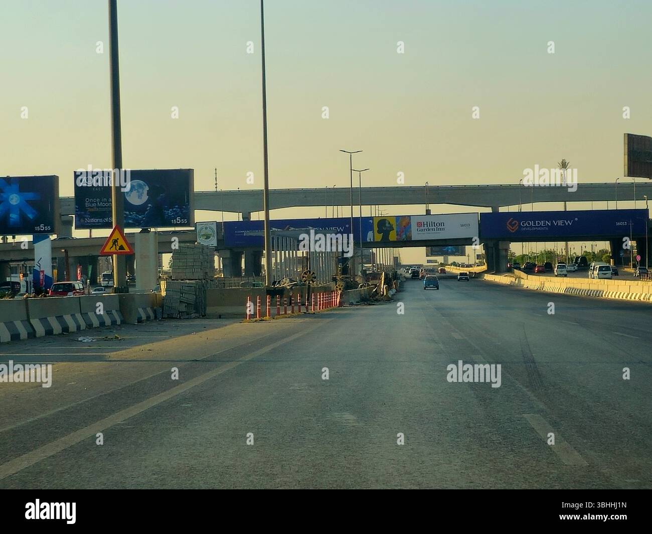 Cairo, Egypt, June 8 2025: BRT The Bus Rapid Transit project is being ...