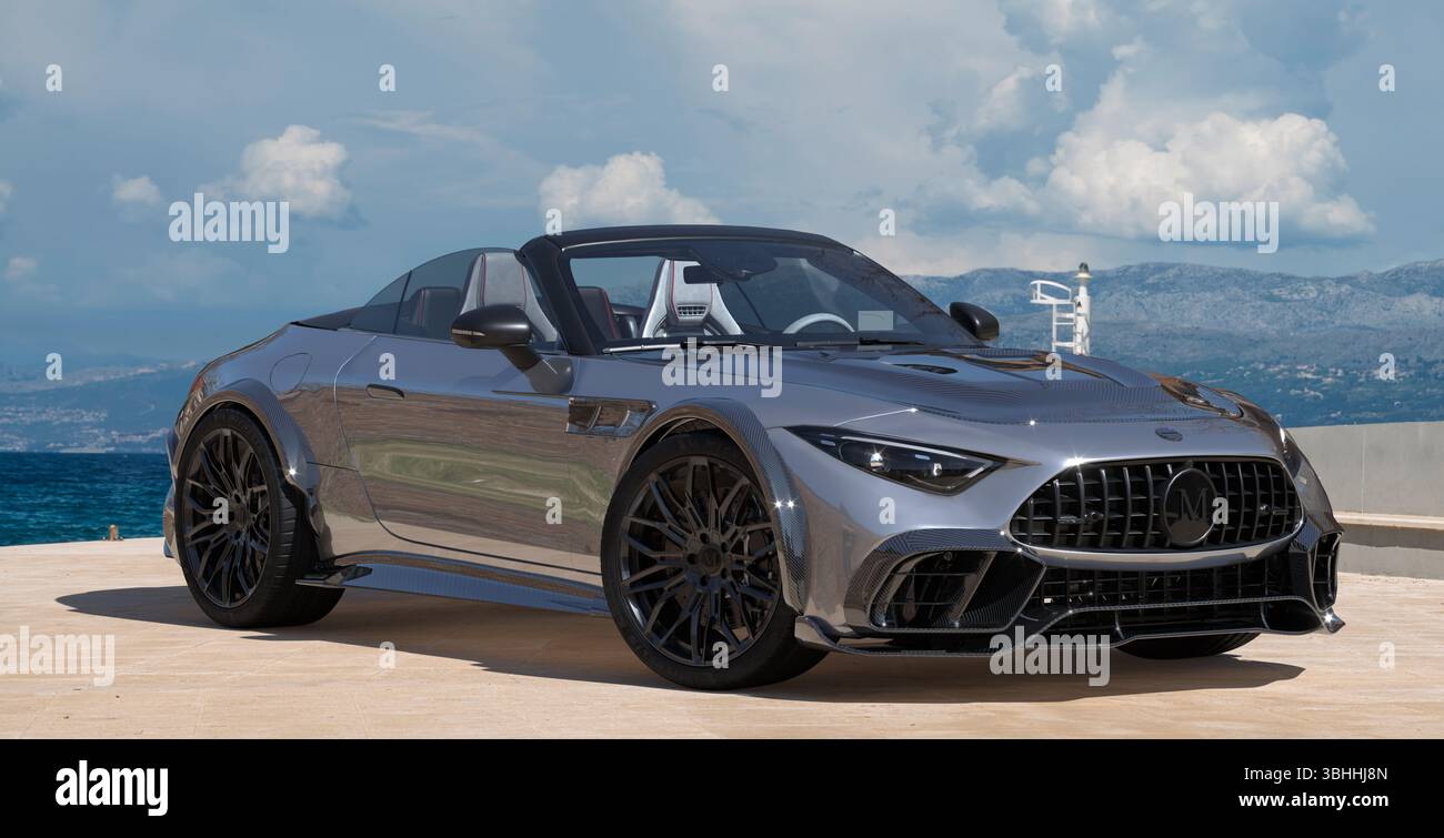 Mercedes-AMG SL63 by MANSORY.Mansory is a luxury car modification firm ...