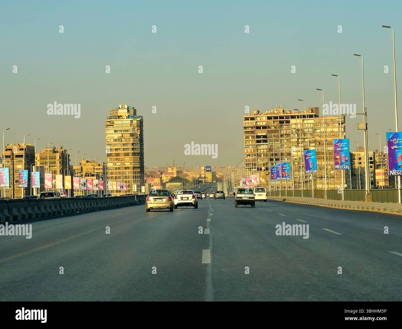 Giza, Egypt, June 8 2025: The Cairo Ring Road, a 100km long ring road ...