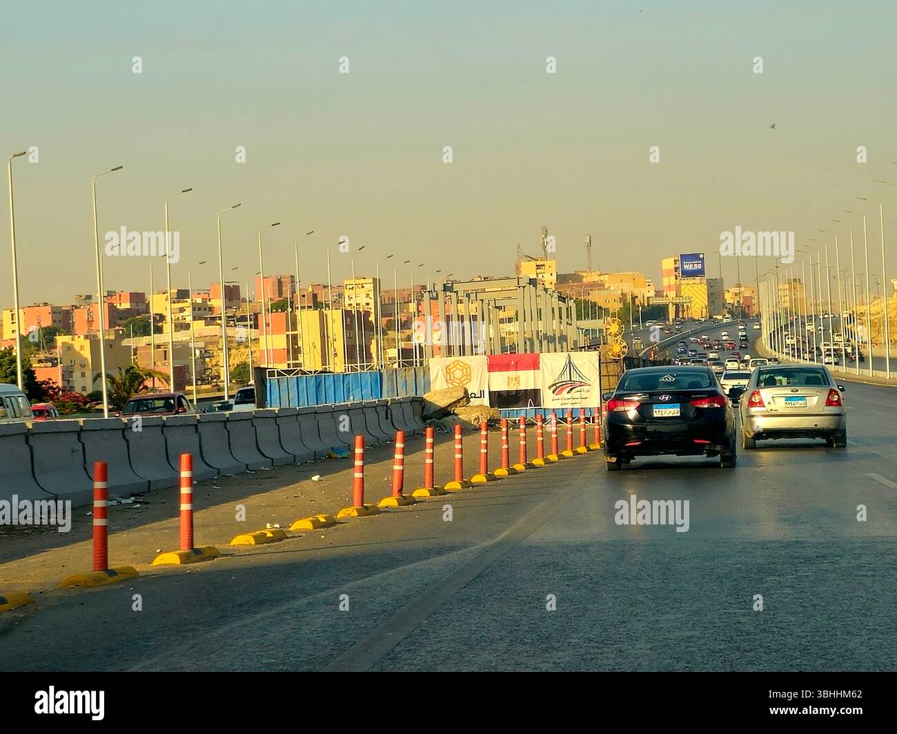 Cairo, Egypt, June 8 2025: BRT The Bus Rapid Transit project is being ...