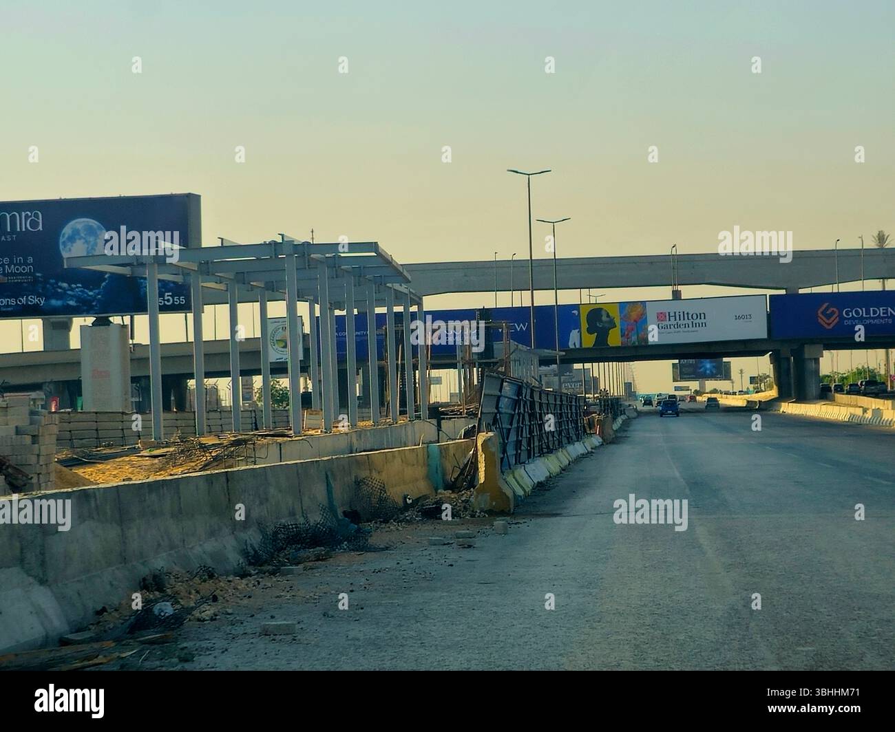 Cairo, Egypt, June 8 2025: BRT The Bus Rapid Transit project is being ...